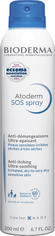 Atoderm SOS Spray | Ultra-soothing, anti-itch spray for irritated, dry ...